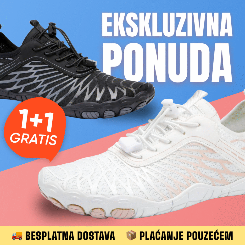(1+1 GRATIS) Lorax Pro – udobne, lagane i prozračne bosonoge cipele ...